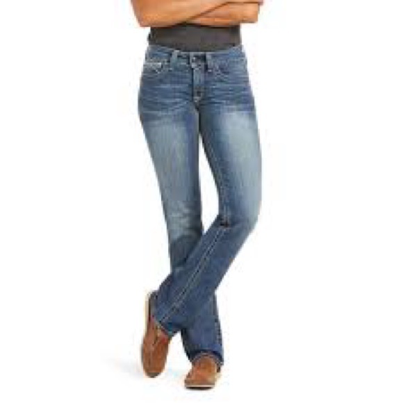 Ariat | Jeans | Ariat Real Denim 32 L Womens Mid Rise Straight 4 | Poshmark